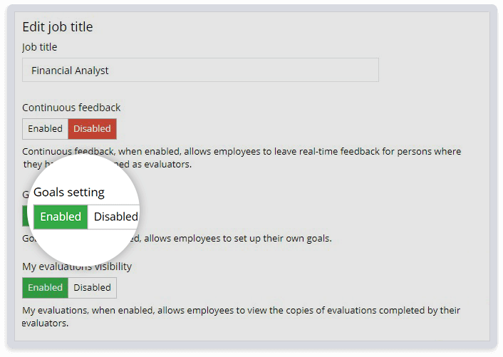 Goal Setting Software On The Cloud - AssessTEAM
