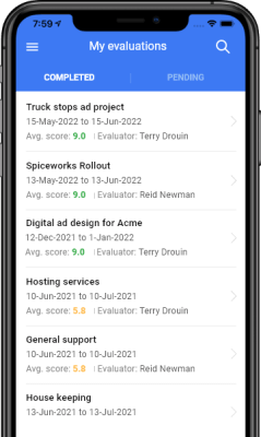 Performance Management App: Reviews, Real Time Feedback & Reporting